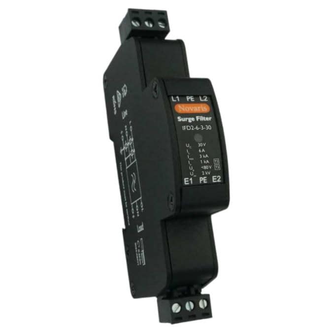 Two Phase DIN Mount Surge Filters | Powercom Solutions